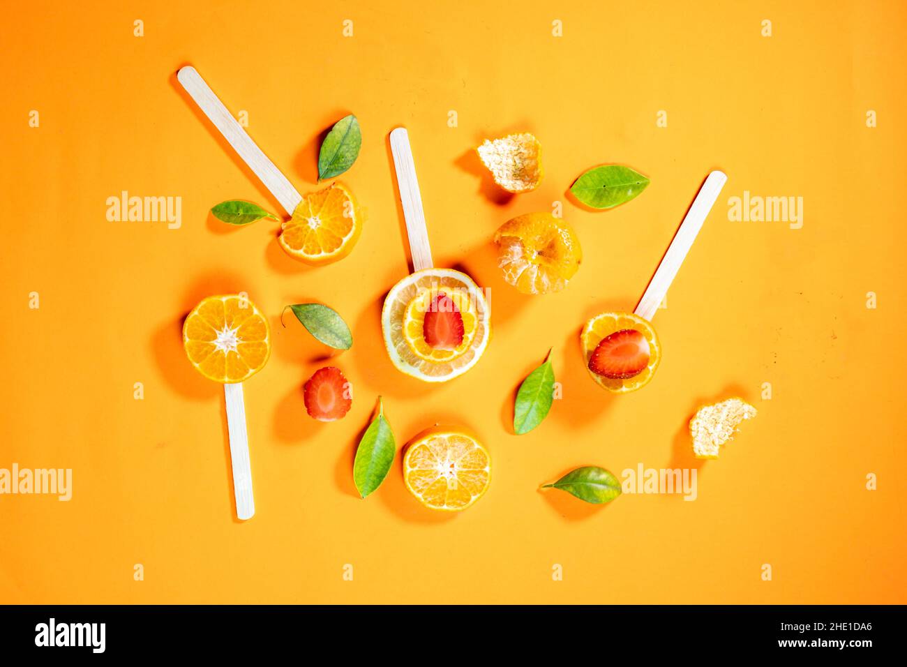 fruits that are conceptualized like candied candy to attract the ...