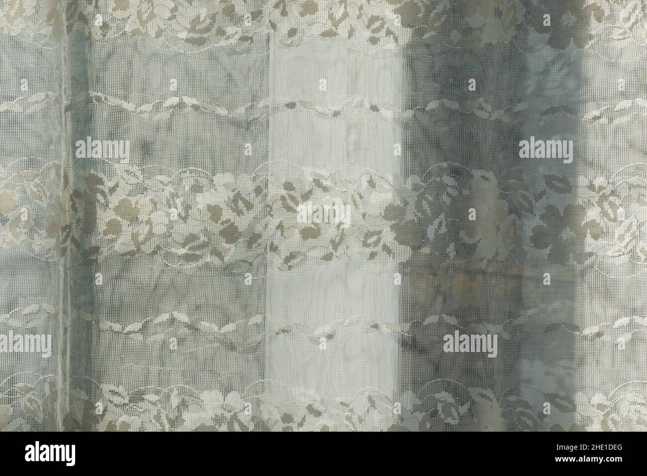 House window curtain background and texture Stock Photo - Alamy