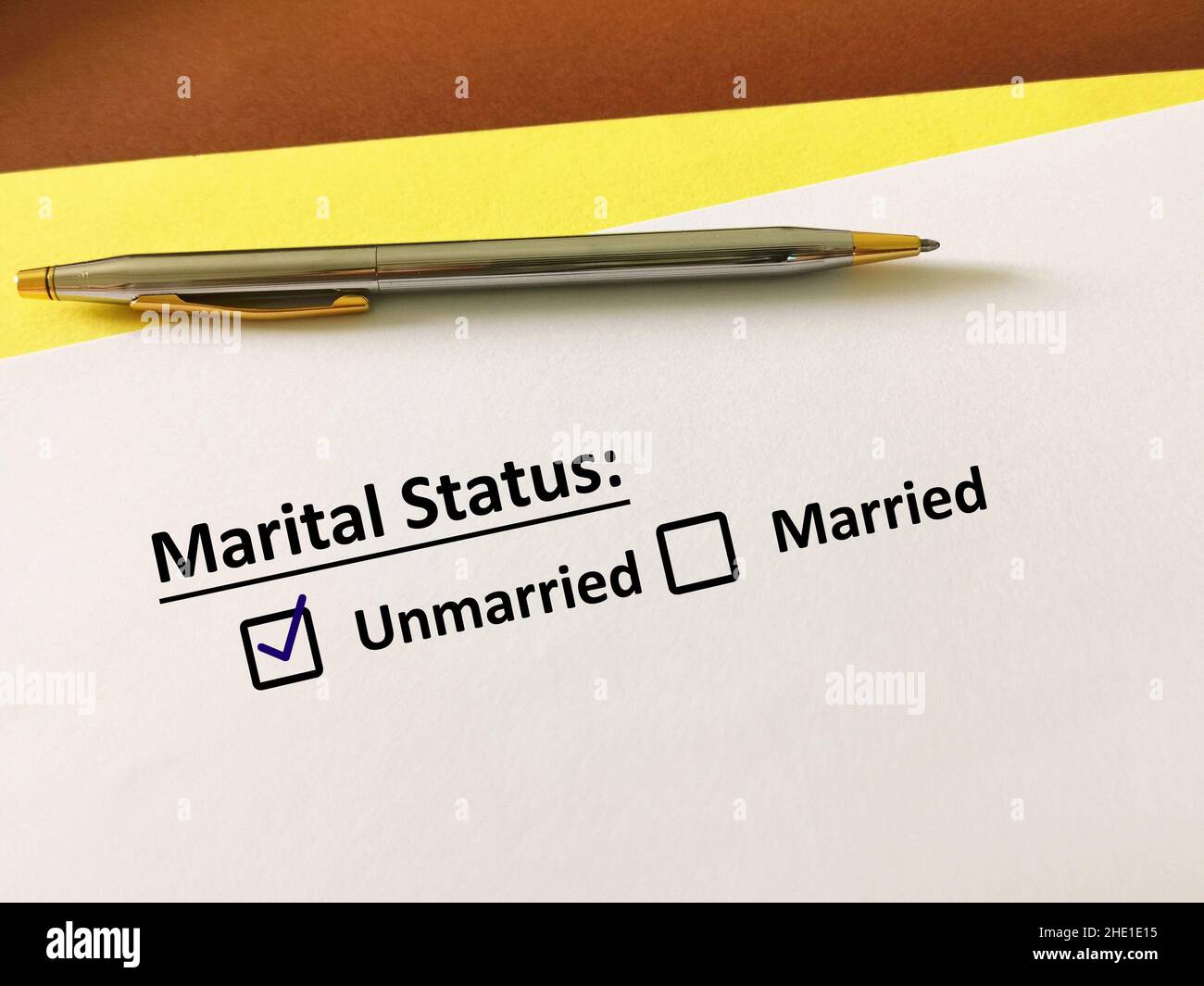 Unmarried person hi-res stock photography and images - Alamy