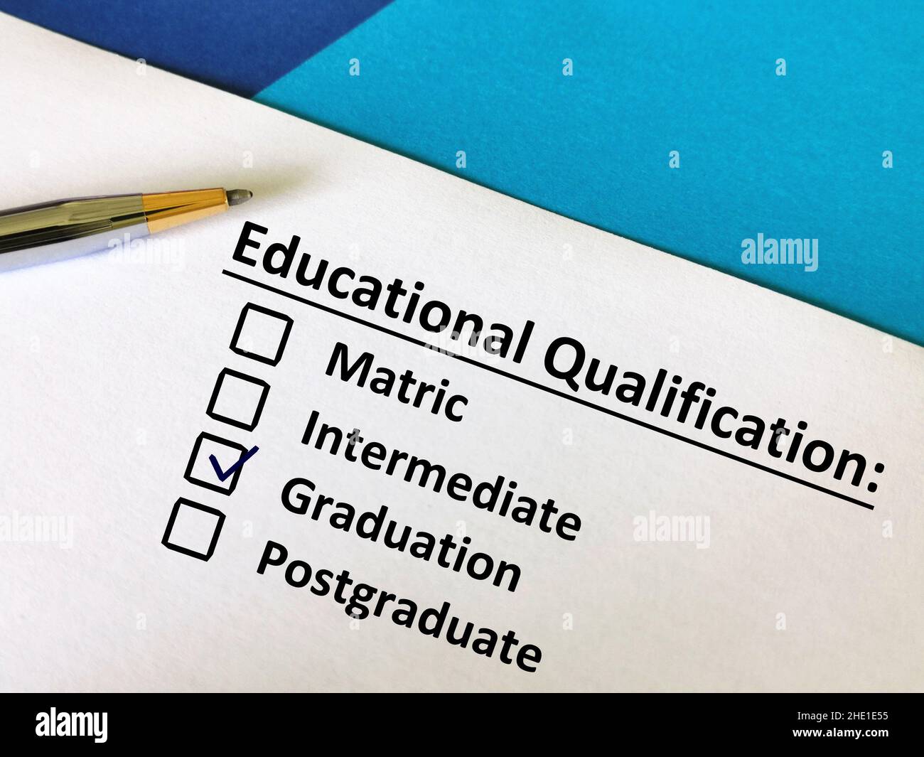 Intermediate qualification hi-res stock photography and images - Alamy