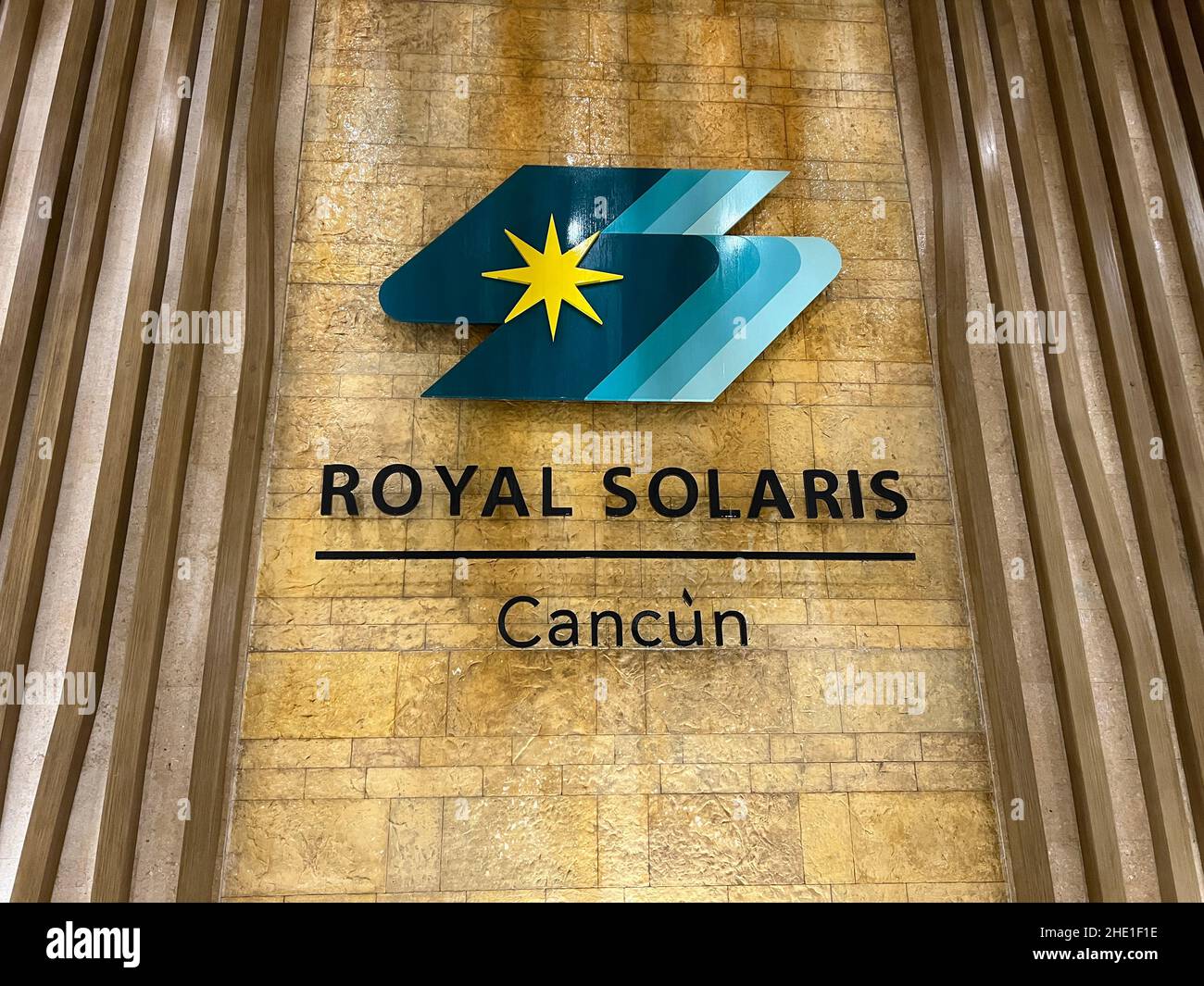 Cancun, Quintana Roo, Mexico - December 18, 2021: Royal Solaris hotel ...