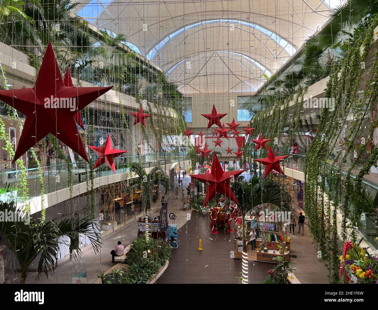 Playa del Carmen, Quintana Roo, Mexico - December 17, 2021: Shopping ...