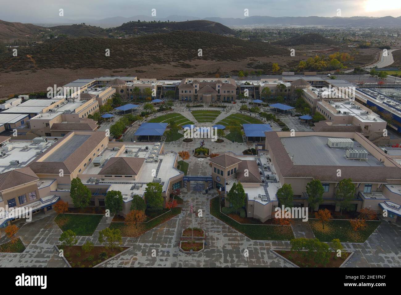 An aerial view of vista murrieta high school hi-res stock photography and images - Alamy