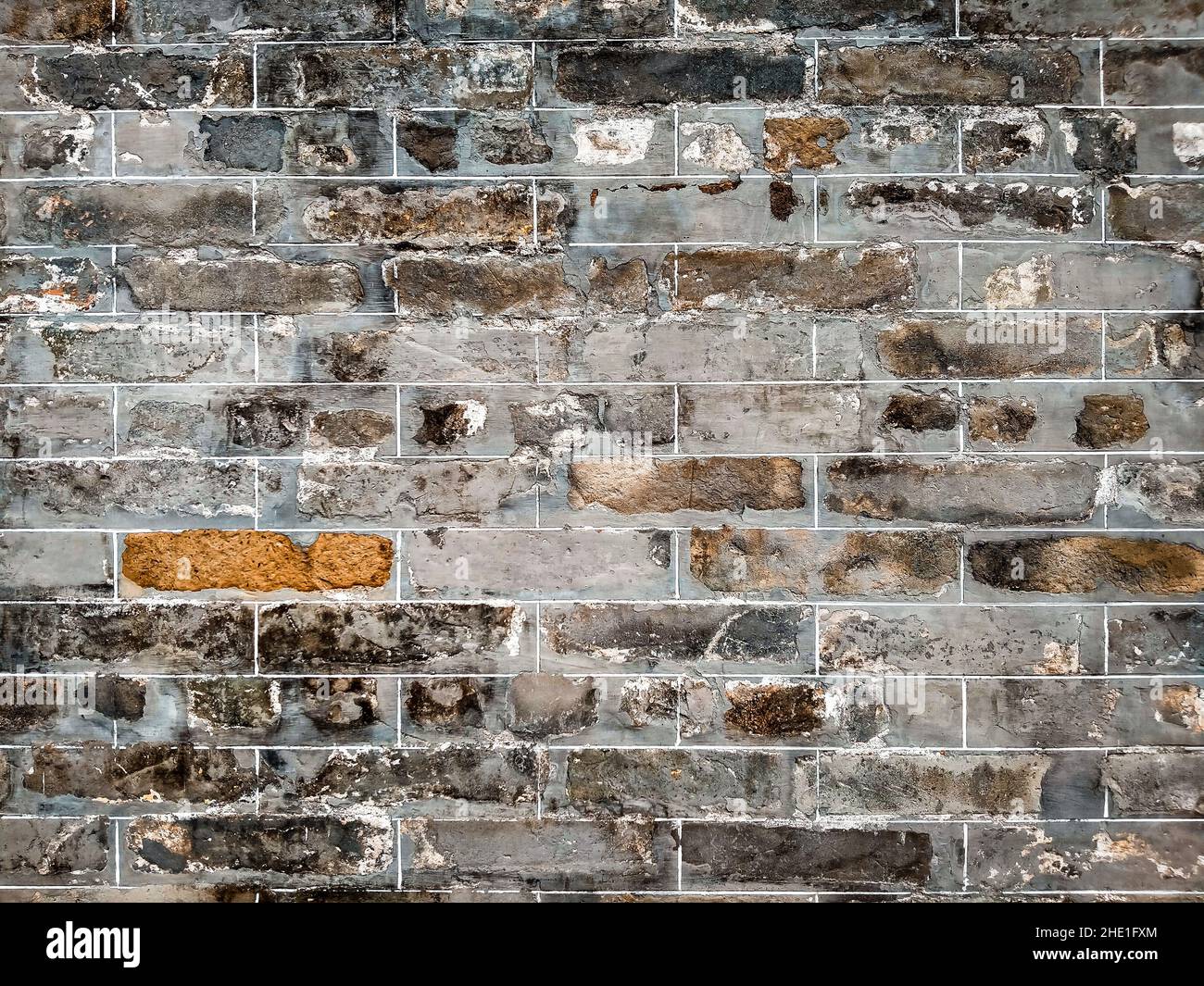 Old rustic brick wall natural texture of wall for abstract background ...