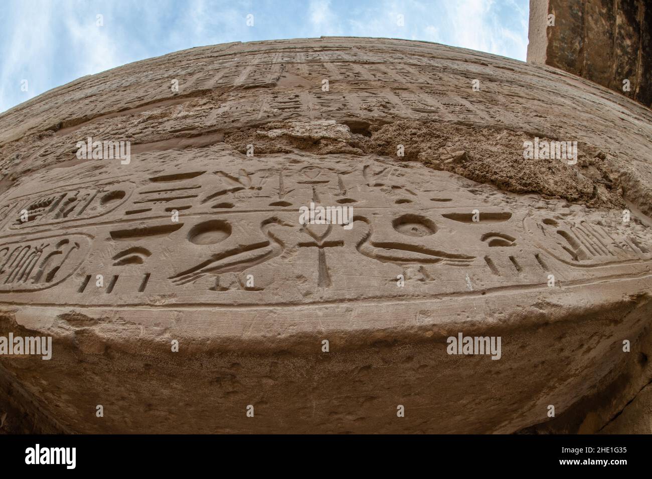 Egyptian ankh hieroglyphs hi-res stock photography and images - Alamy