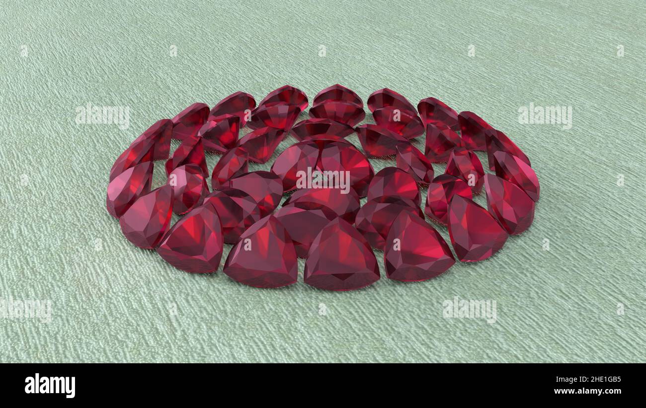 Ruby fabric hi-res stock photography and images - Alamy