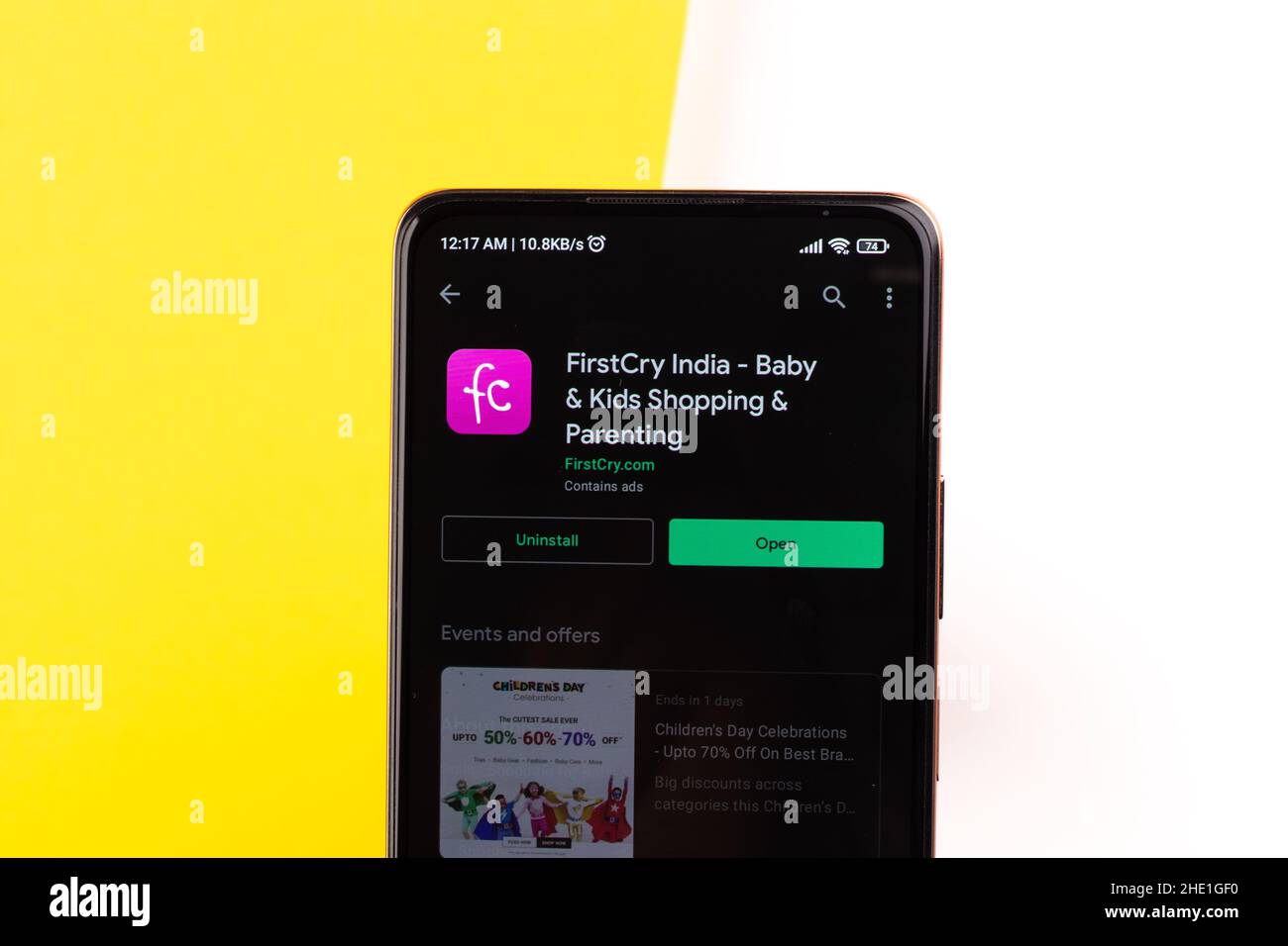 Firstcry product hi-res stock photography and images - Alamy