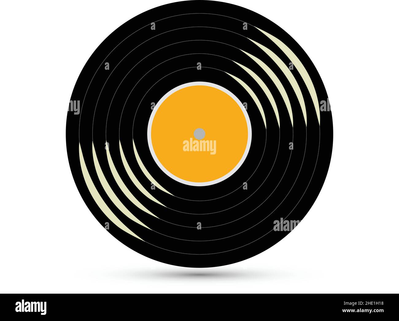 Vector of a vinyl record album Stock Vector Image & Art - Alamy