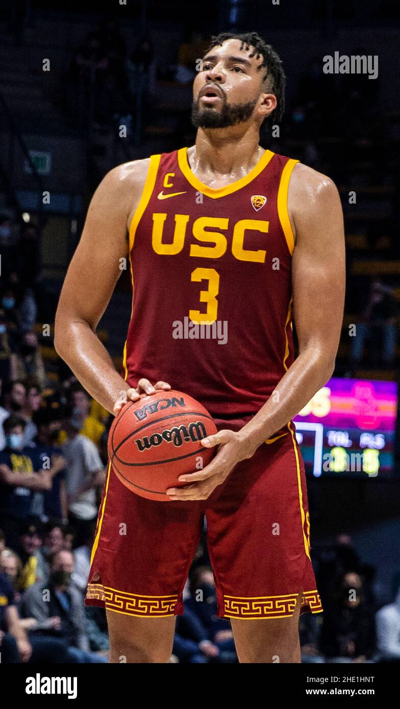 Hass Pavilion. 06th Jan, 2022. CA U.S.A. USC Trojans forward Isaiah ...