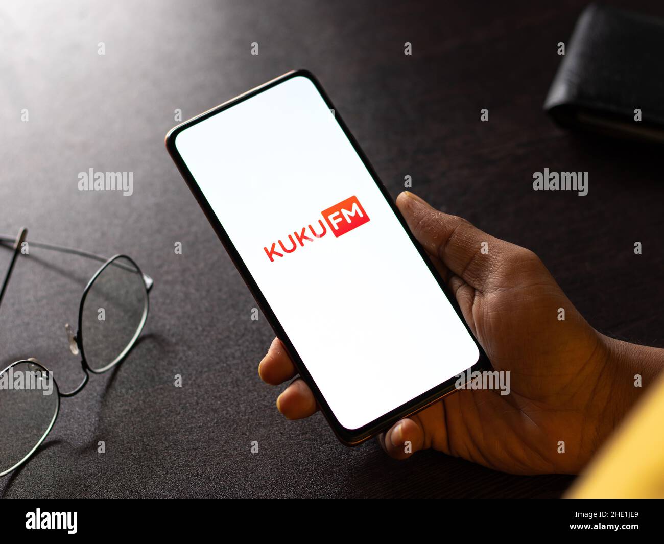 West Bangal, India - December 15, 2021 : KUKU FM logo on phone screen ...