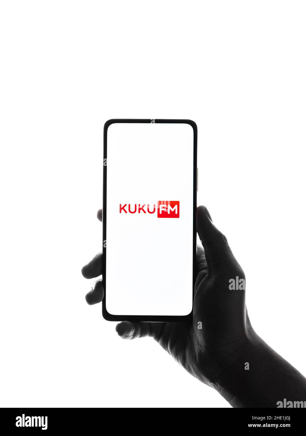 West Bangal, India - December 15, 2021 : KUKU FM logo on phone screen ...