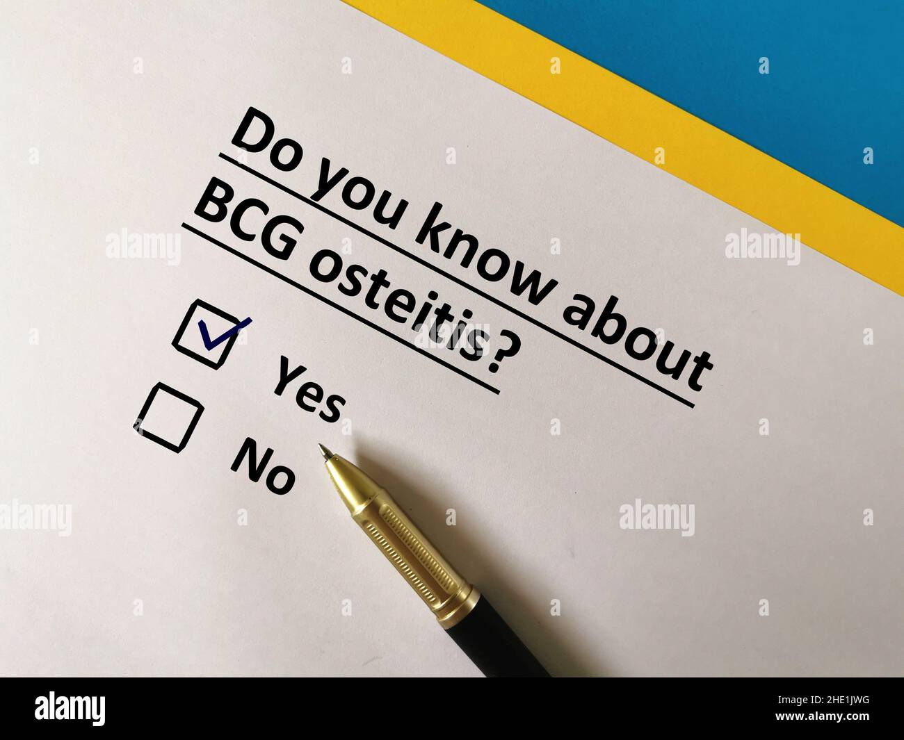 One person is answering question about vaccines. He knows about BCG ...