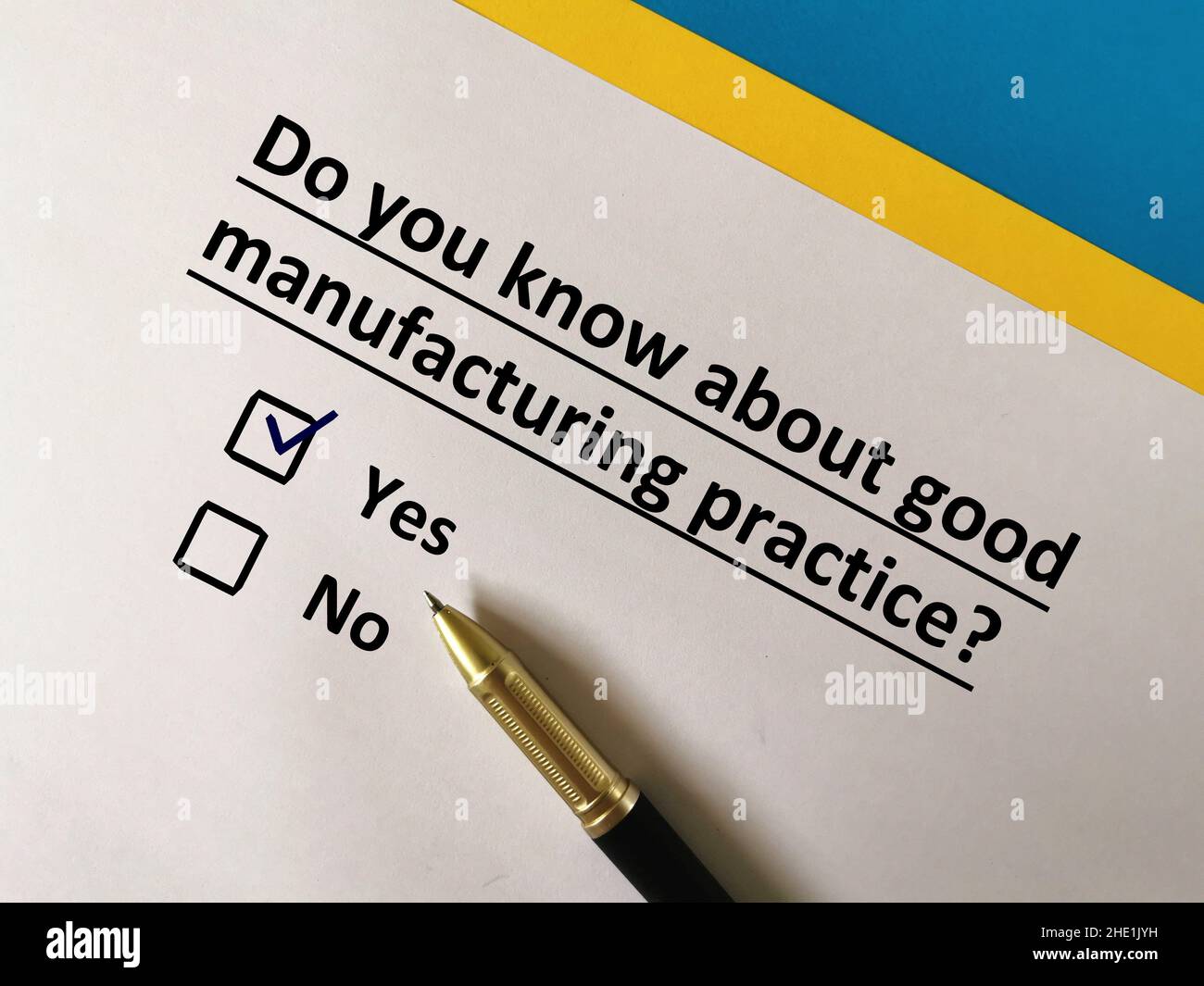 Good manufacturing practice hi-res stock photography and images - Alamy