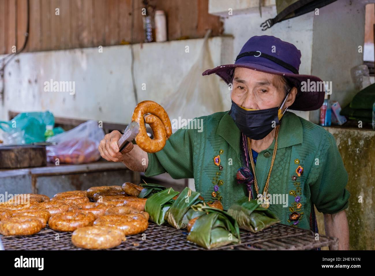 Mae Kampong Pang Klang village in Chiang Mai Thailand December 2021 ...