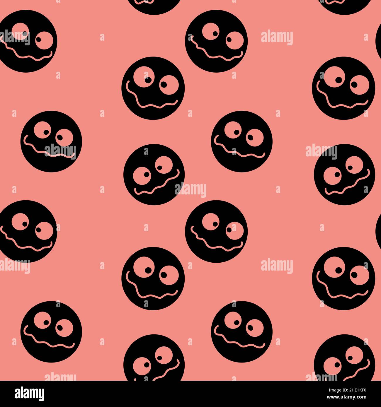 Cute face seamless pattern for kids and gifts and cards and linens and ...