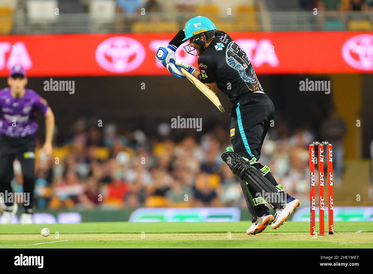 Jake lehmann of the brisbane heat hi-res stock photography and images ...