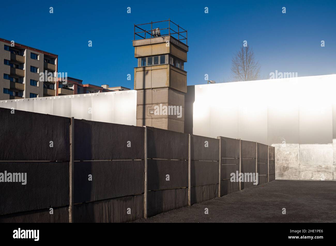 06.01.2022, Berlin, Germany, Europe - Monument of the Berlin Wall ...