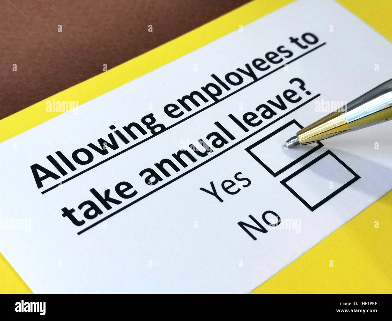 Annual leave hi-res stock photography and images - Alamy