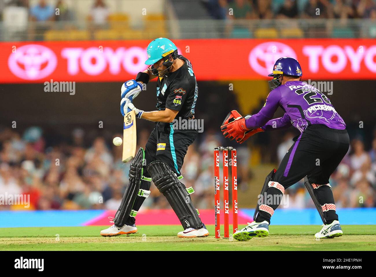 Jake lehmann of the brisbane heat hi-res stock photography and images ...