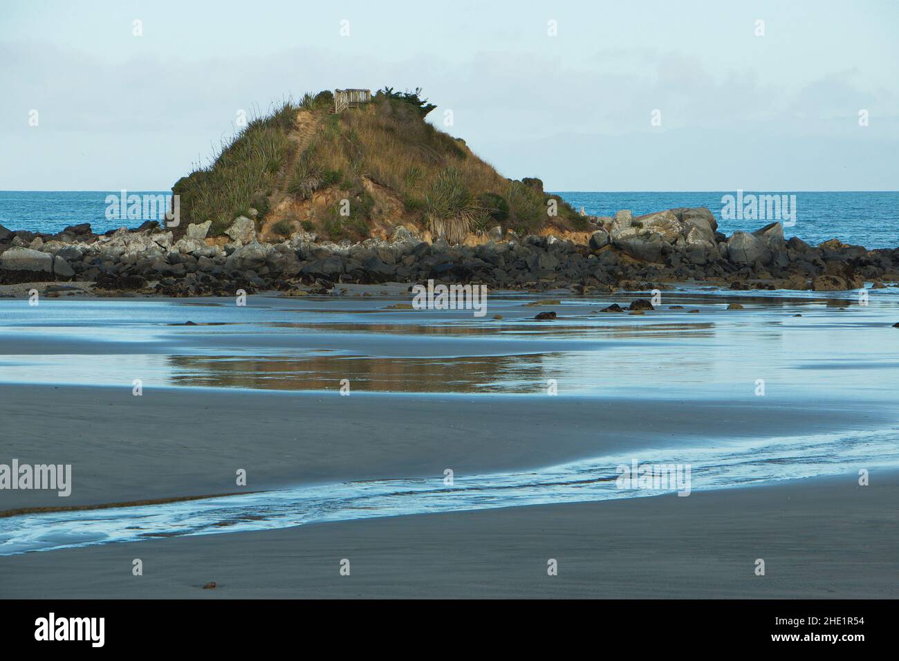 Monkey island beach new zealand hi-res stock photography and images - Alamy