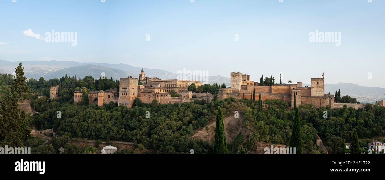 Extra-large panoramic photograph of the landscape of the monumental ...