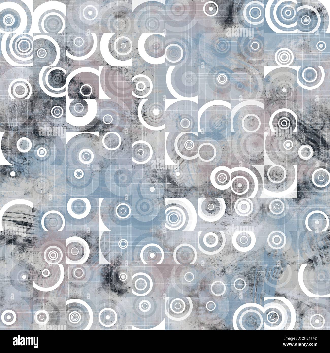 Seamless neutral and white grungy classic abstract surface pattern ...