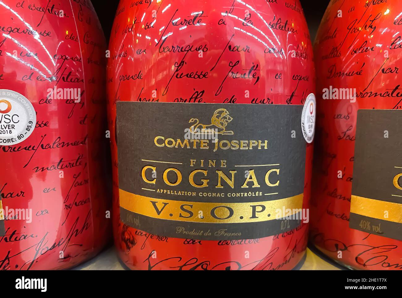 Comte logo hi-res stock photography and images - Alamy