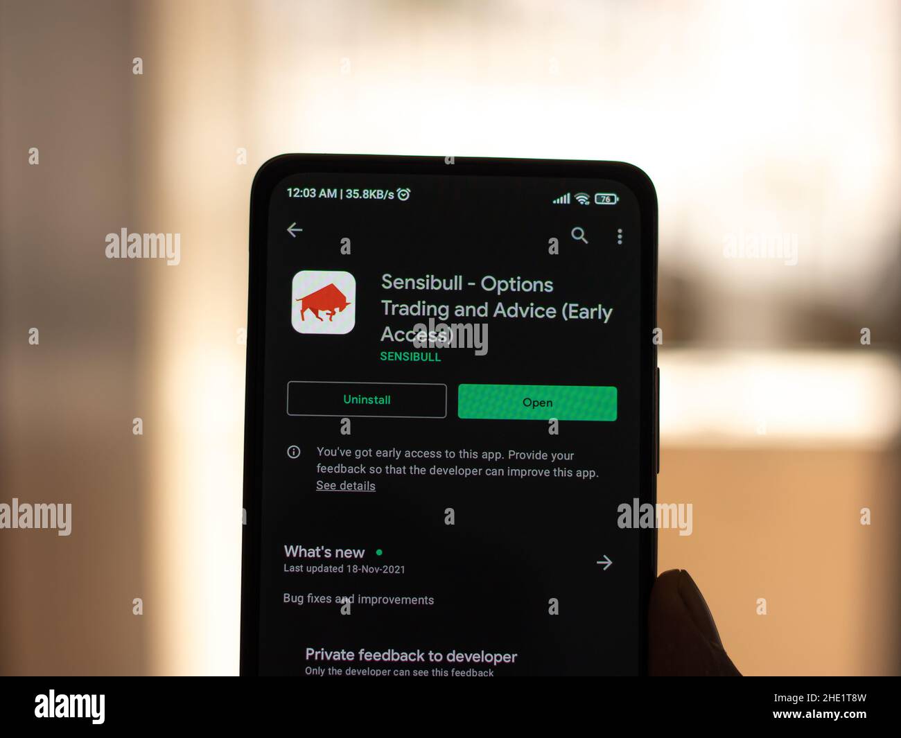 Sensibull logo hi-res stock photography and images - Alamy
