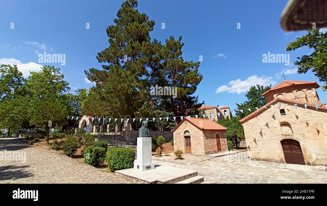 Mega spileo monastery peloponnese greece hi-res stock photography and ...