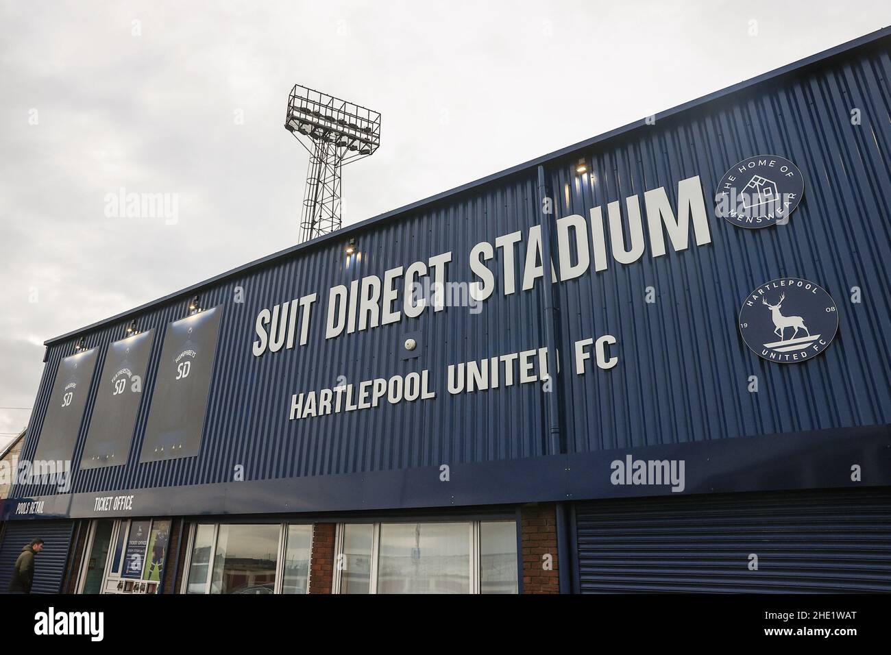 Hartlepool united stadium hi-res stock photography and images - Alamy