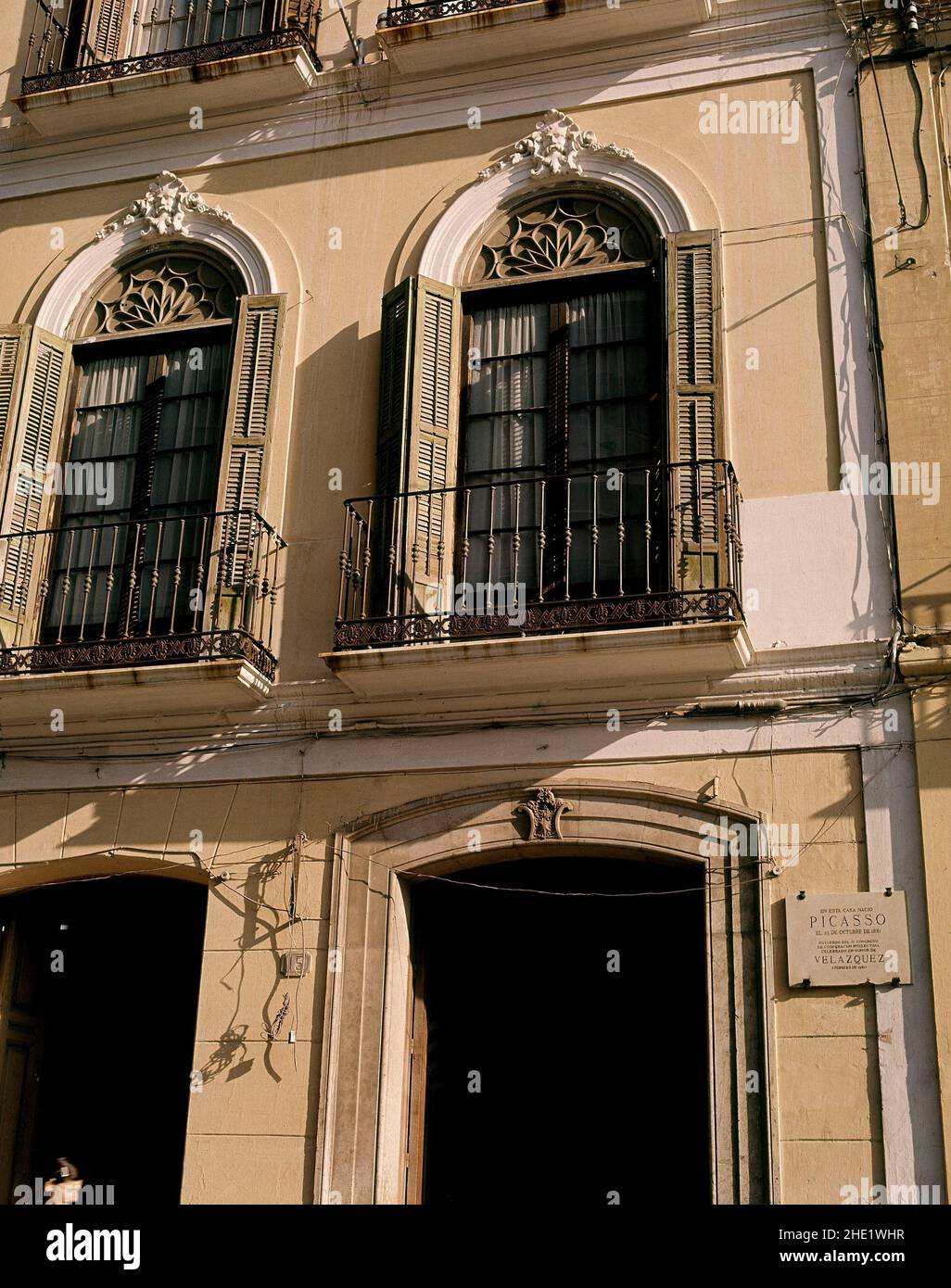 CASA DONDE NACIO PICASSO. Location: CASA DE PICASSO. Malaga. SPAIN ...