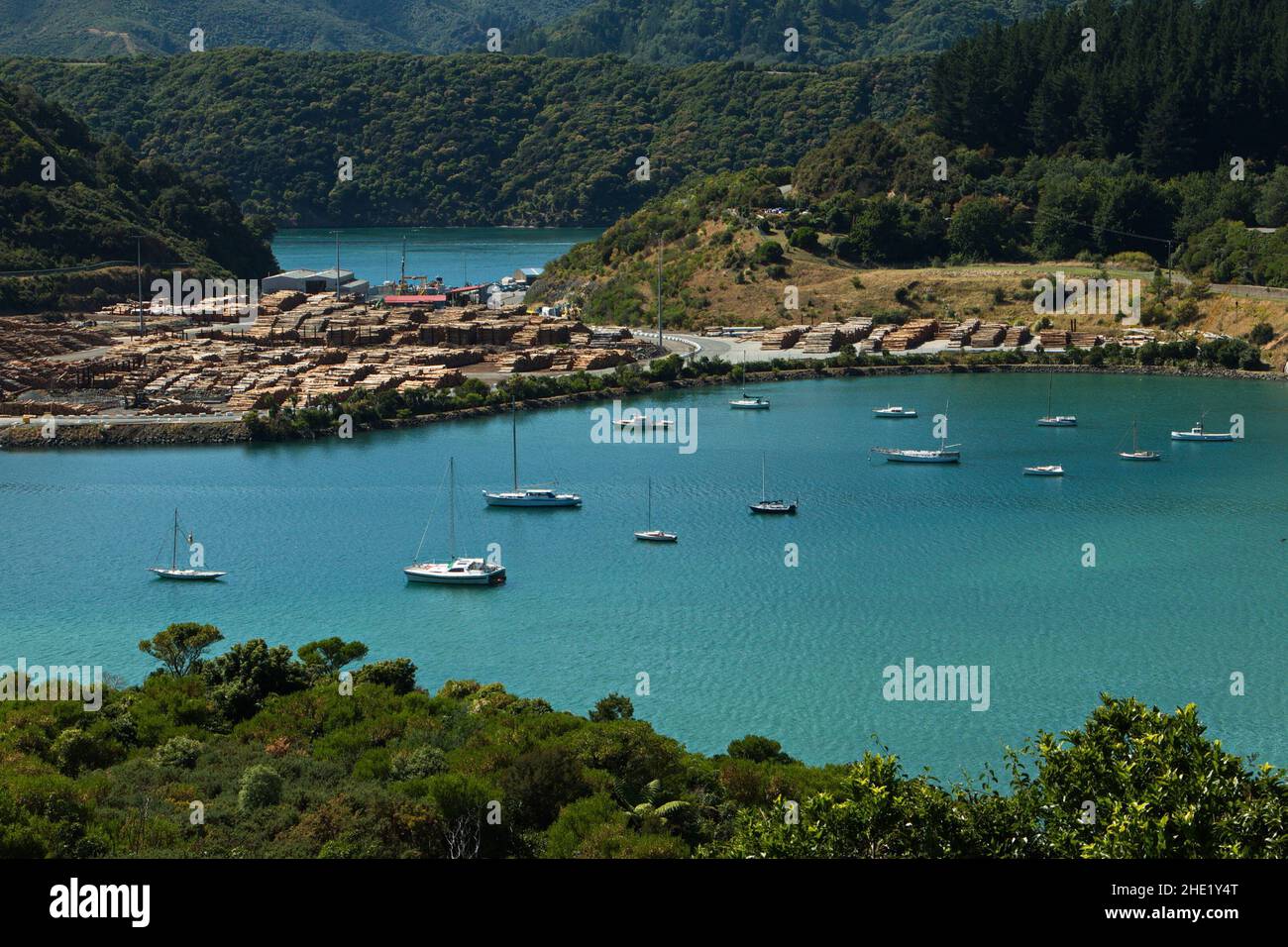 Picton harbour lookout hi-res stock photography and images - Alamy