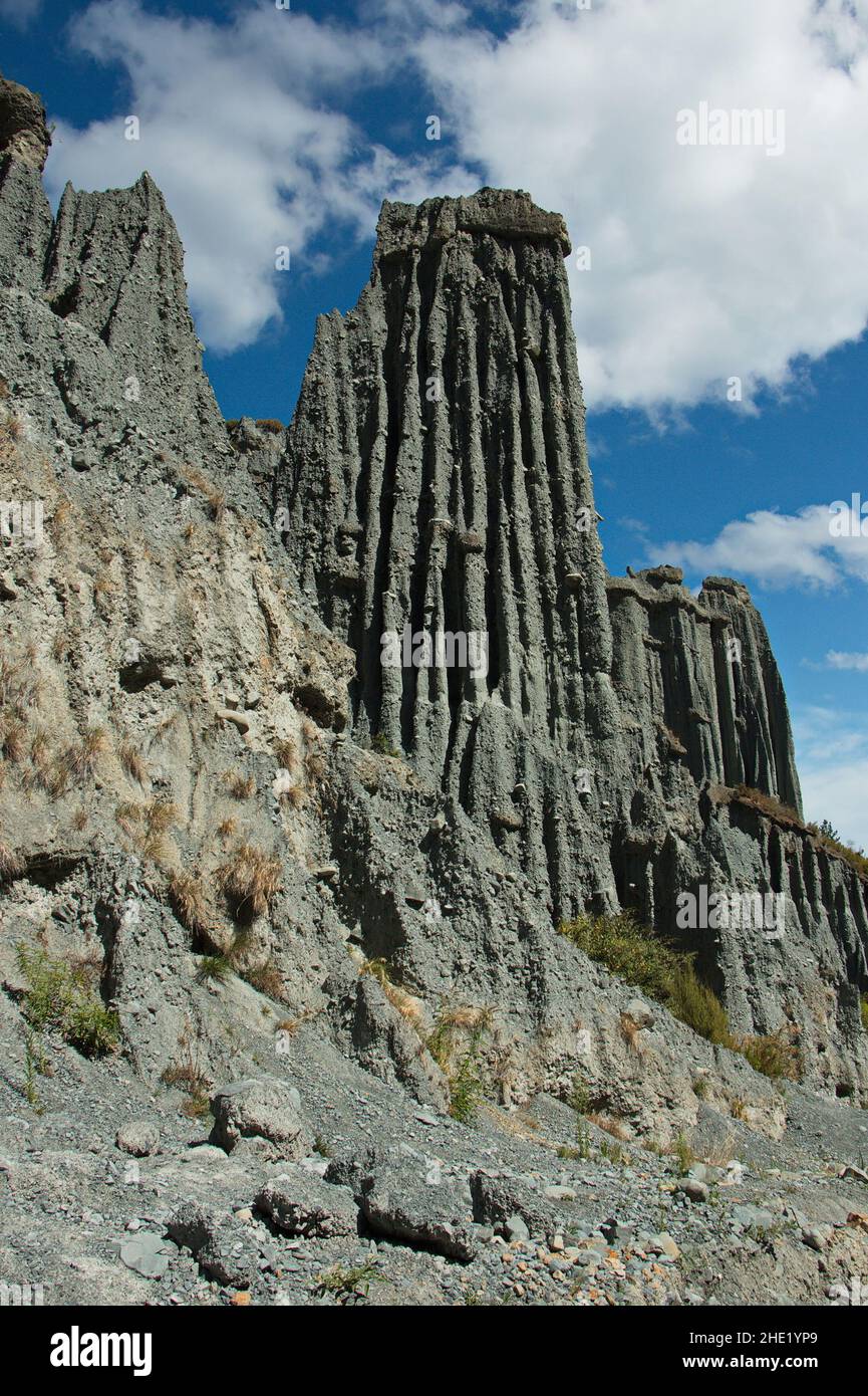 Putangirua Pinnacles in Wellington Region on North Island of New ...