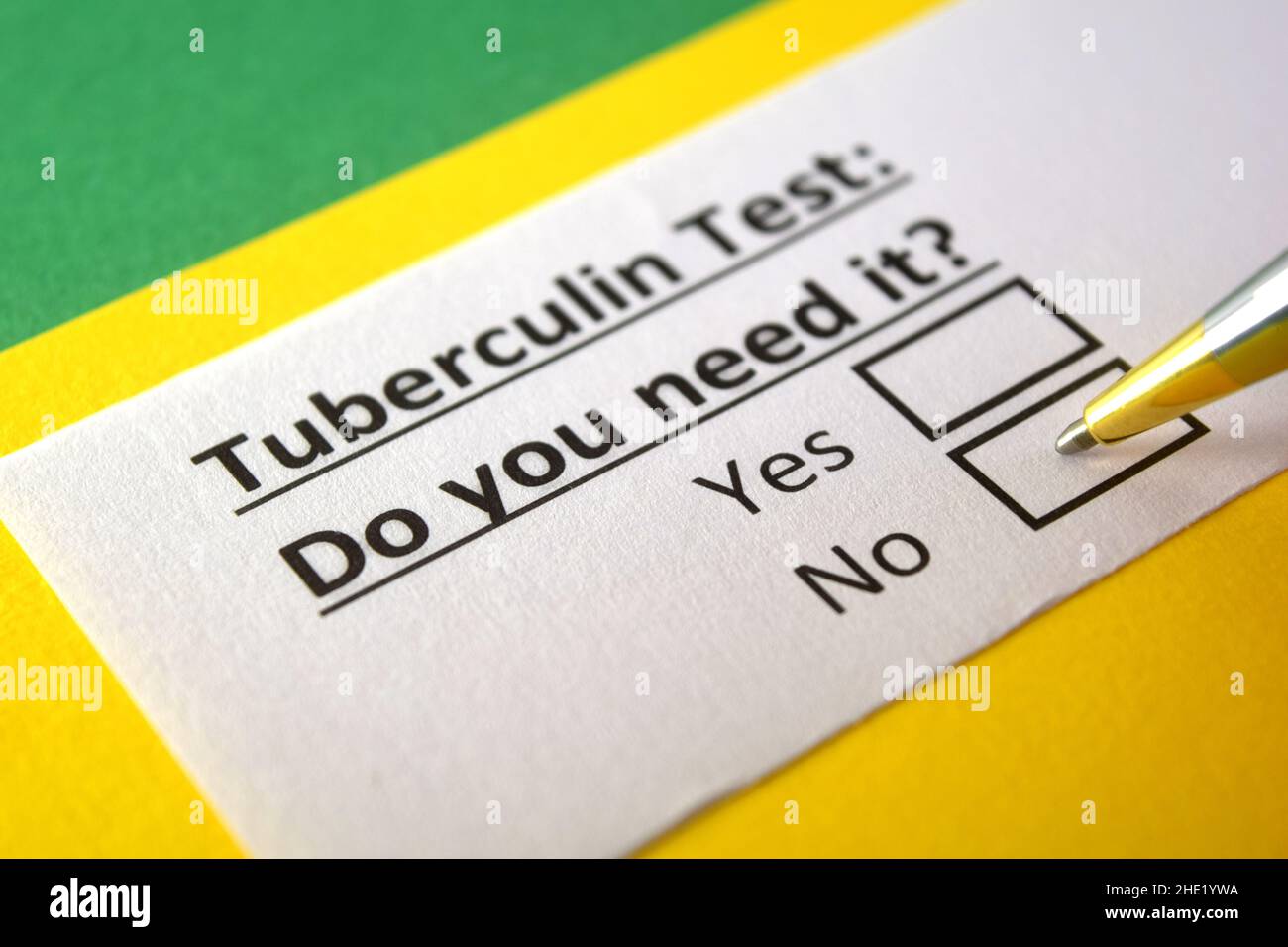 Tuberculin hi-res stock photography and images - Alamy