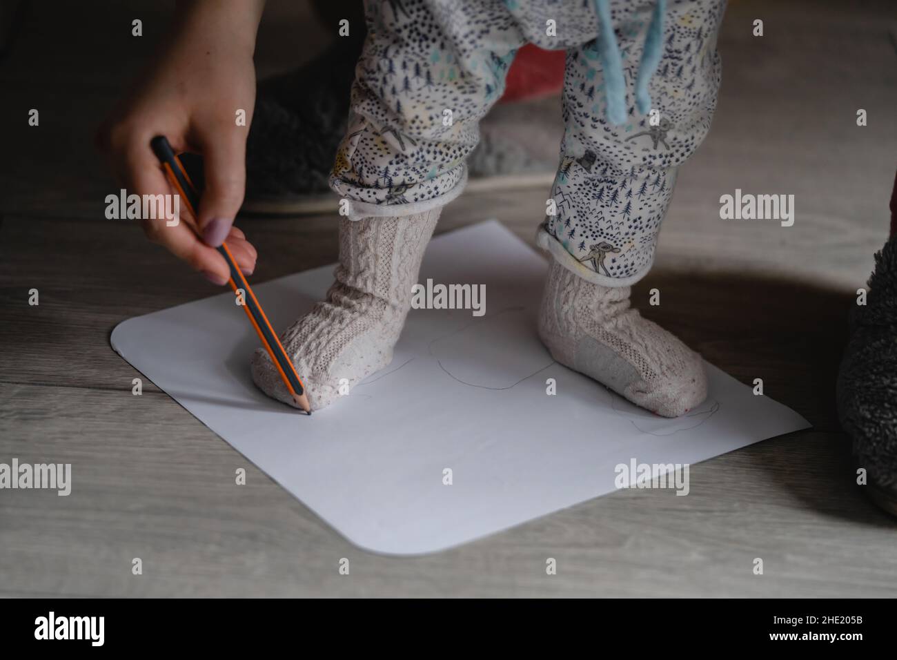 Pencil Drawings Of Baby Feet