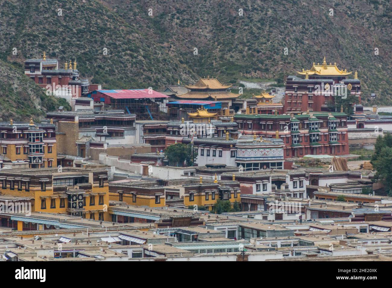 Labrang temple temple in gansu province hi-res stock photography and ...