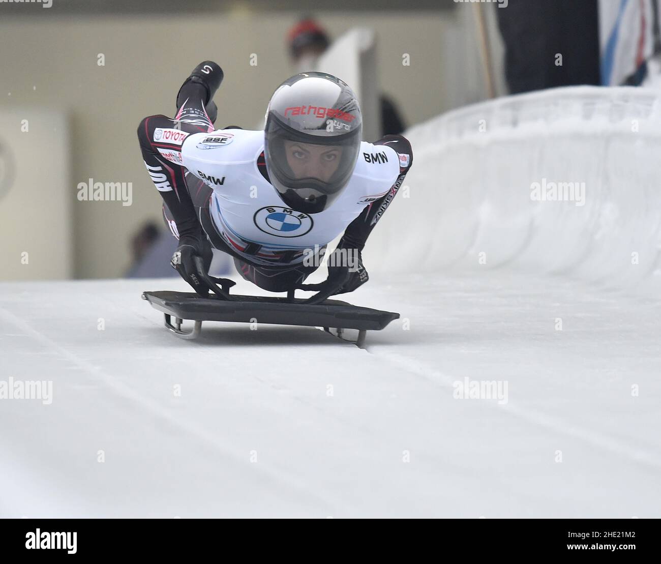 Winterberg, Germany. 07th Jan, 2022. Skeleton: World Cup, women, 1st ...