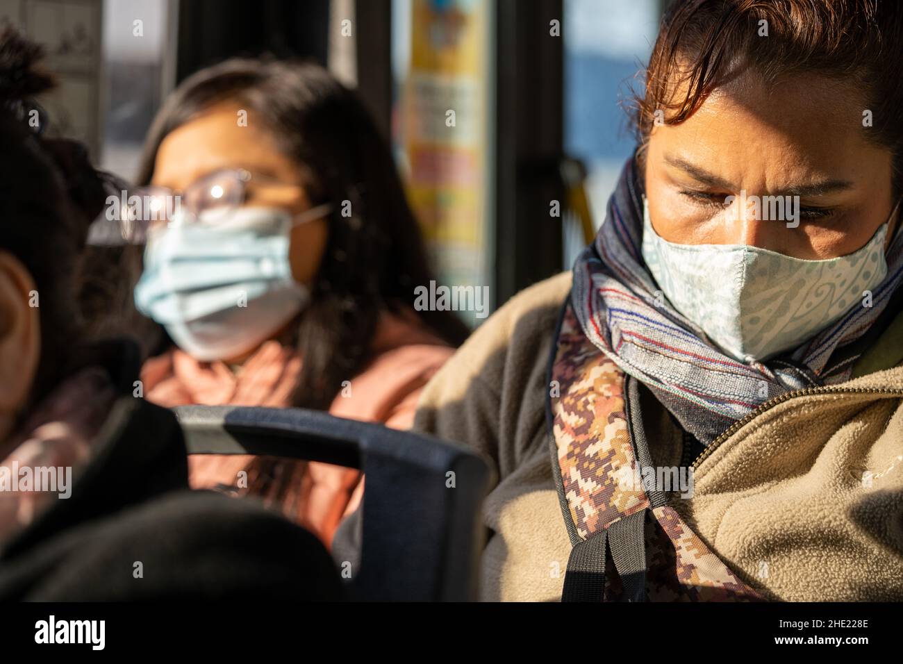 Female bus driver hi-res stock photography and images - Alamy