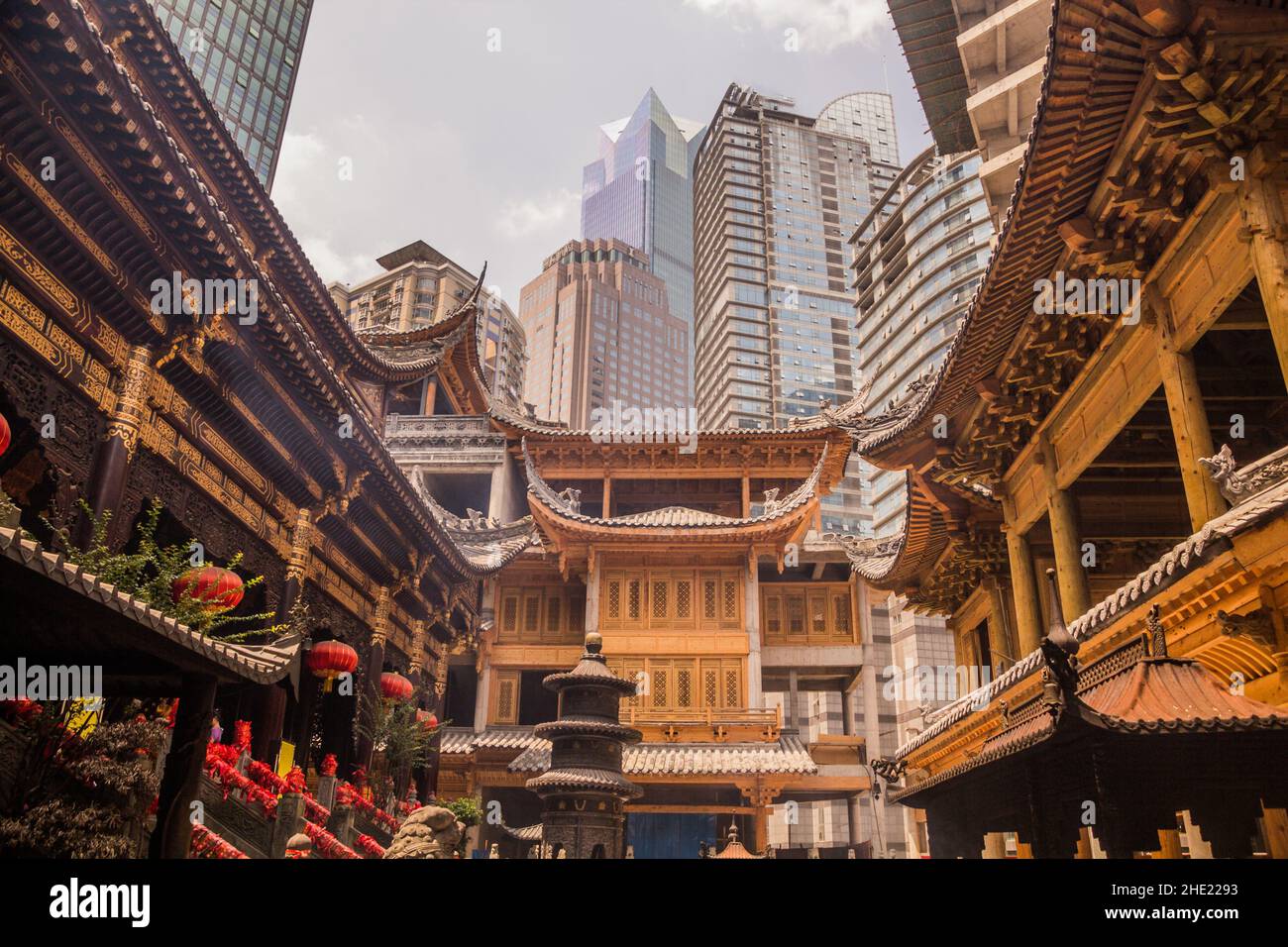 Luohan Temple in Chongqing, China Stock Photo - Alamy