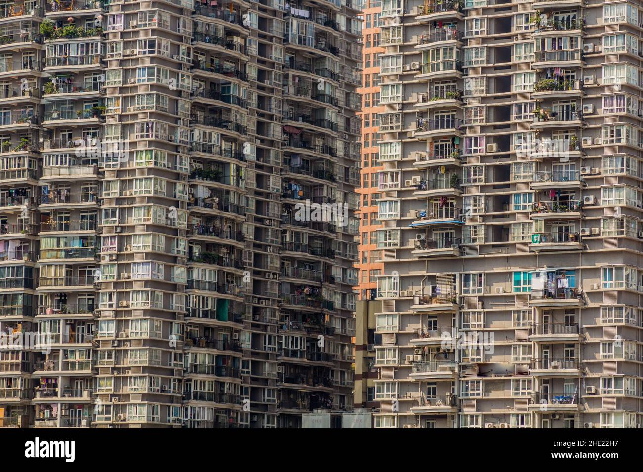 High rise apartment buildings in Chongqing, China Stock Photo - Alamy