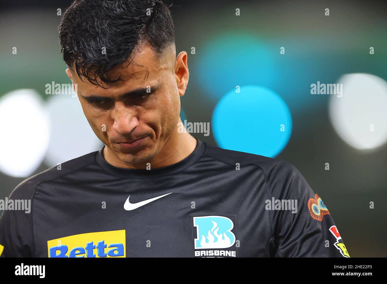 Mujeeb ur rahman of the brisbane heat hi-res stock photography and ...