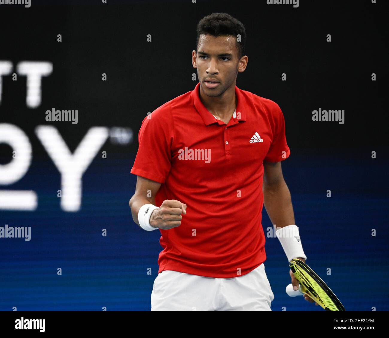 Sydney, Australia. 8th January 2022: Ken Rosewall Arena, Sydney Olympic ...