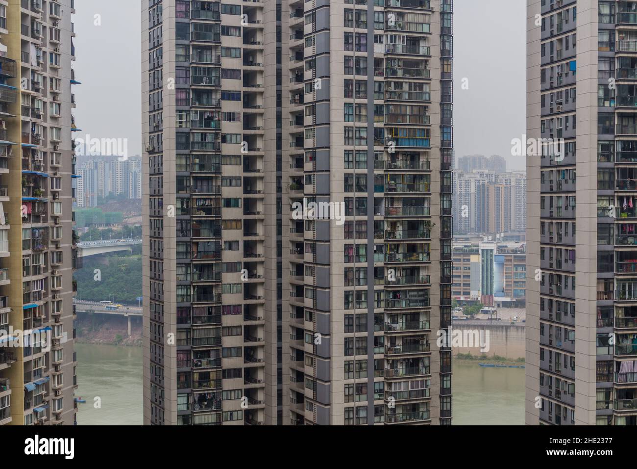High rise residential buildings in Chongqing, China Stock Photo - Alamy