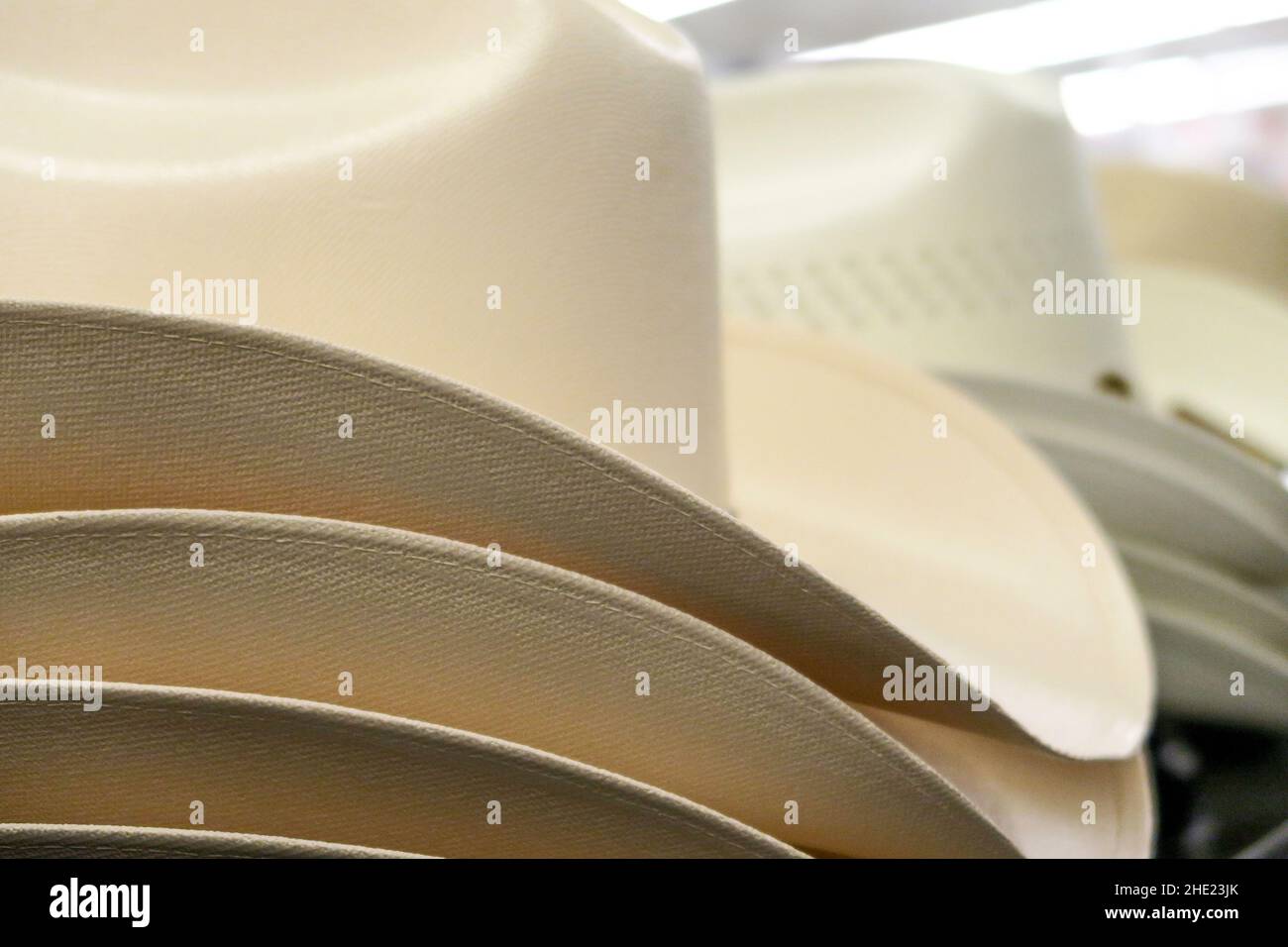Cowboy hat stack detail hi-res stock photography and images - Alamy