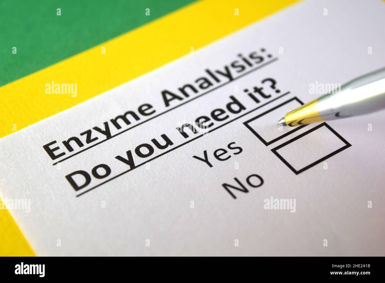 Enzyme therapy hi-res stock photography and images - Alamy