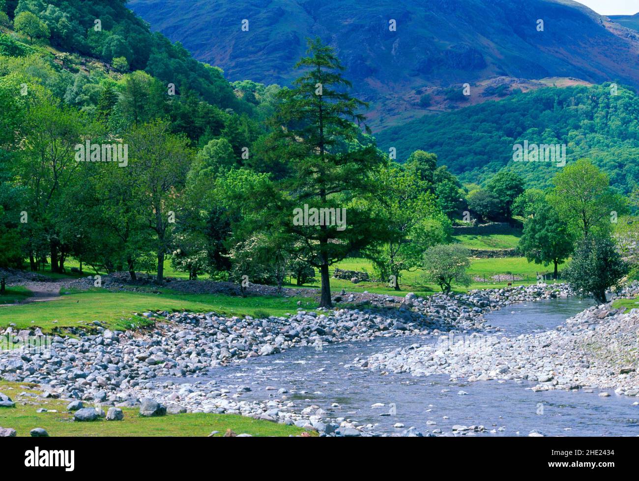 Moraine stones lake district hi-res stock photography and images - Alamy