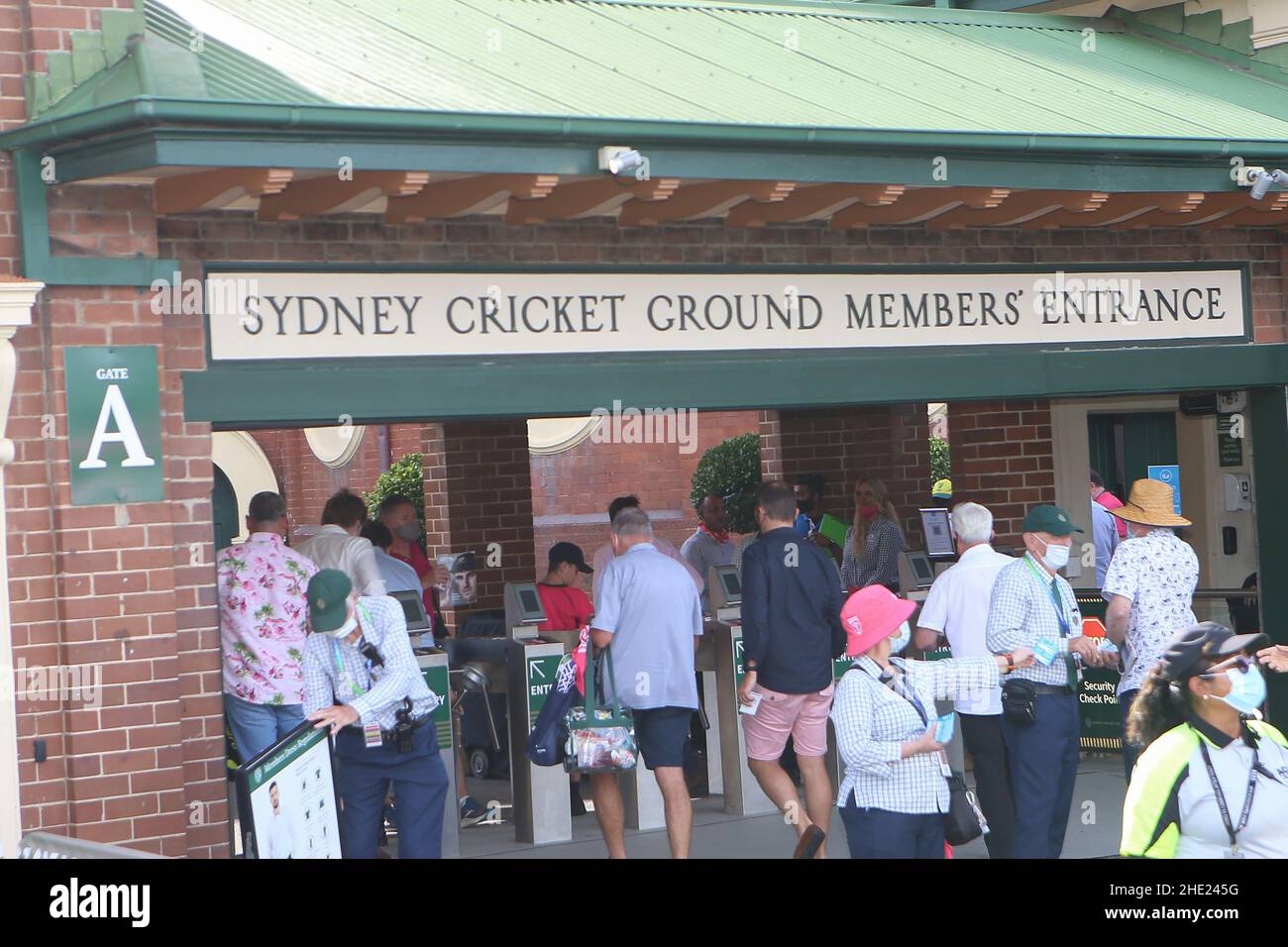Sydney cricket ground pavilion hi-res stock photography and images - Alamy