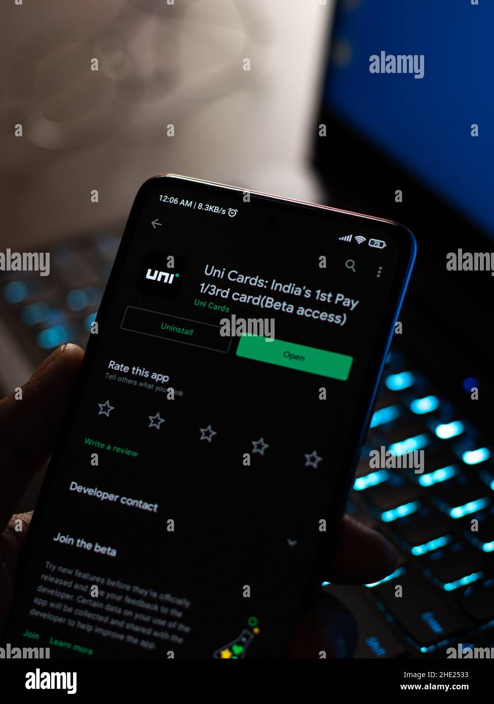 Uni card logo hi-res stock photography and images - Alamy