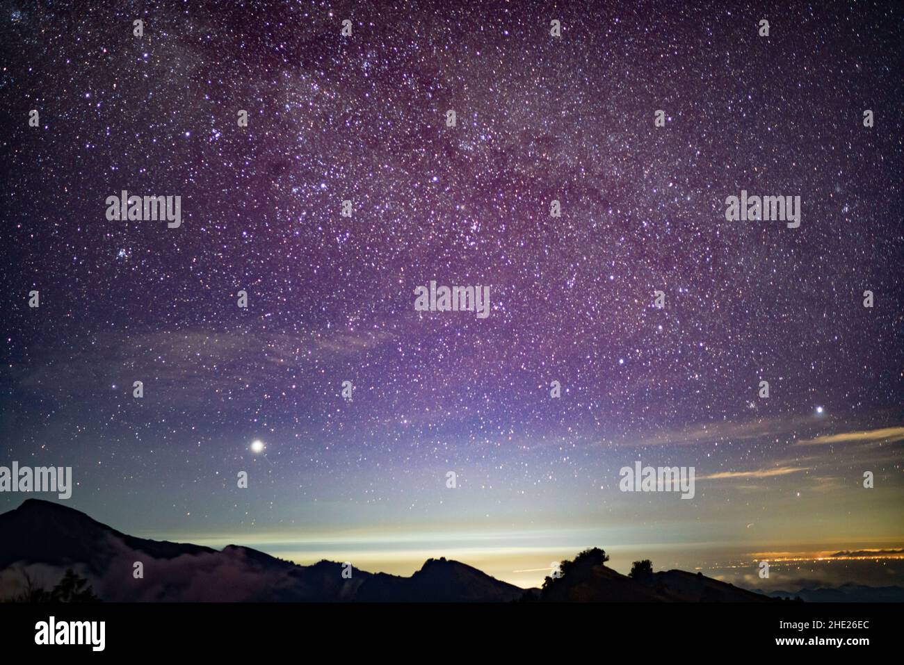 Starry night sky indonesia hi-res stock photography and images - Alamy