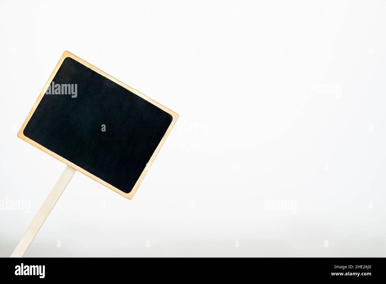 Blank Sign Note Holder For New Announcments. Plain Placard For Recent ...